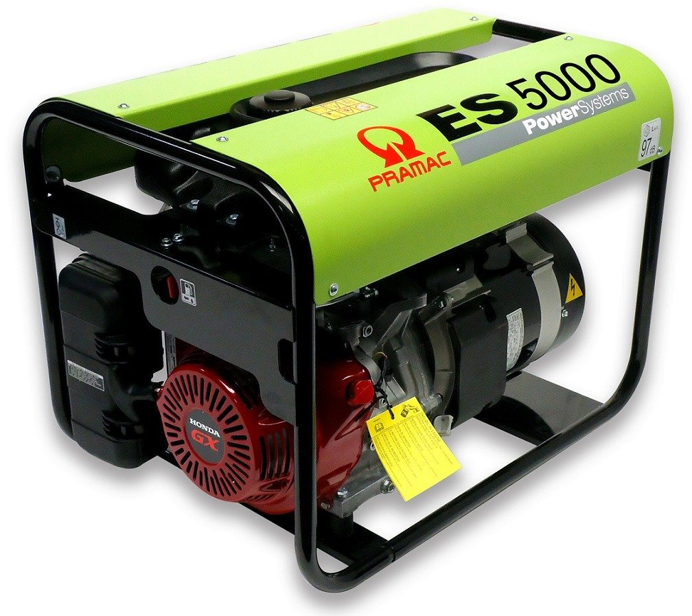 Agregat prądotwórczy PRAMAC ES5000 AVR 230V 4,6 kW + olej + dostawa gratis! - Agro-Metal