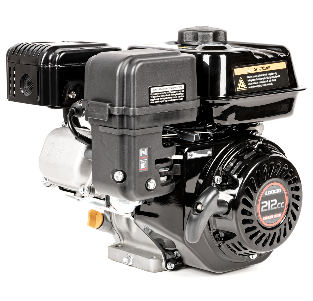 Silnik Loncin G210FA-R wał poziomy typ R 19,05 mm - Agro-Metal